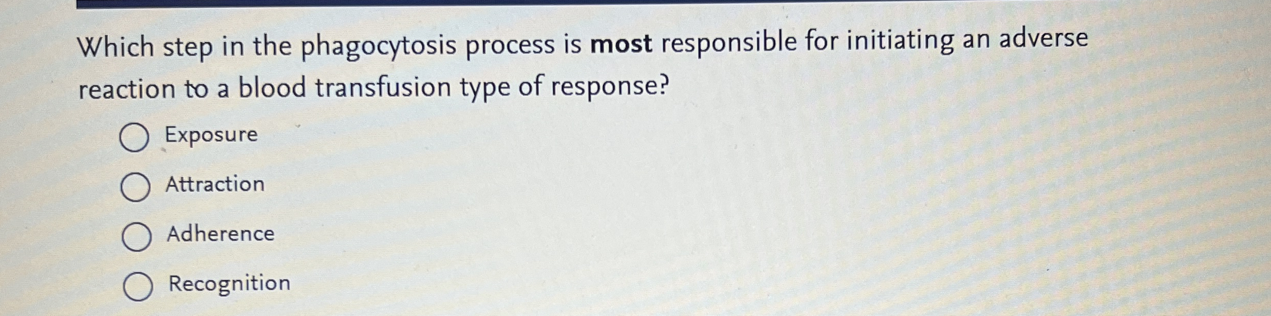 Solved Which step in the phagocytosis process is most | Chegg.com