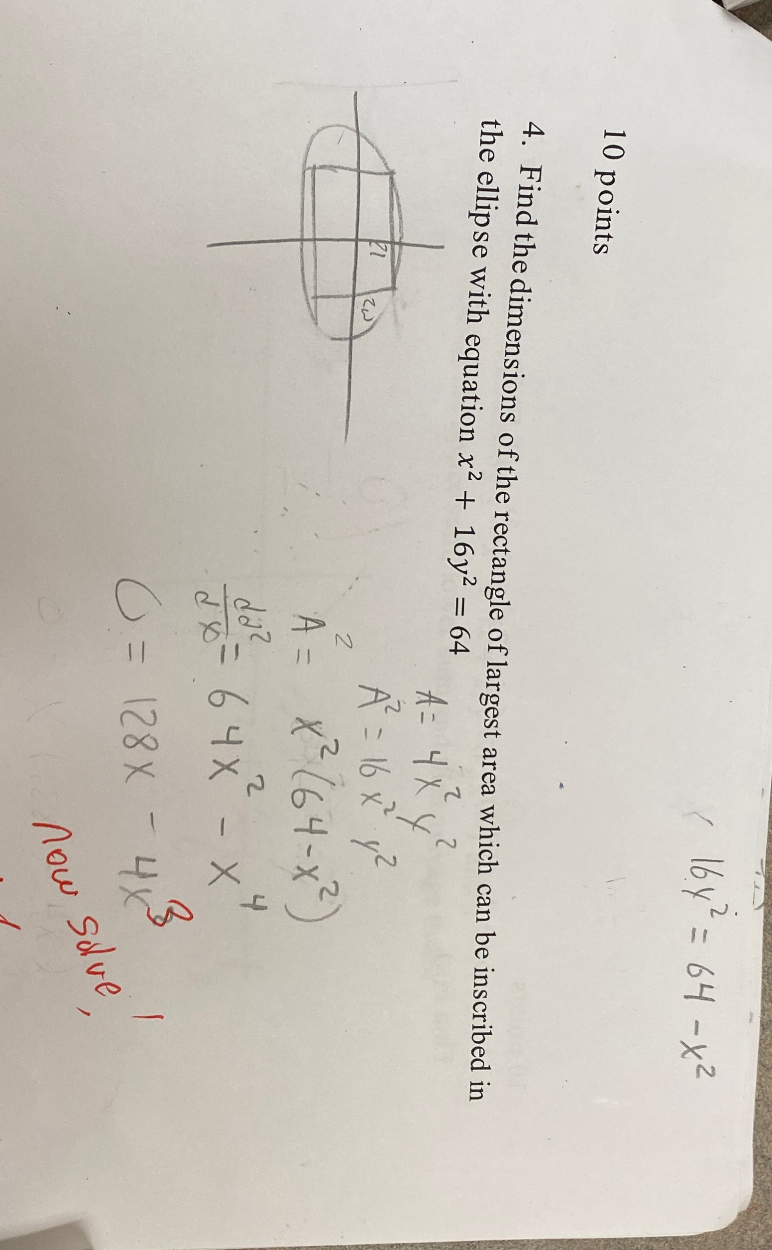 Solved 10 ﻿points4. ﻿Find the dimensions of the rectangle of | Chegg.com