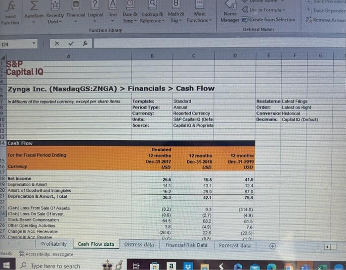 identify 2 red flags in the cash flow dtatement. how | Chegg.com