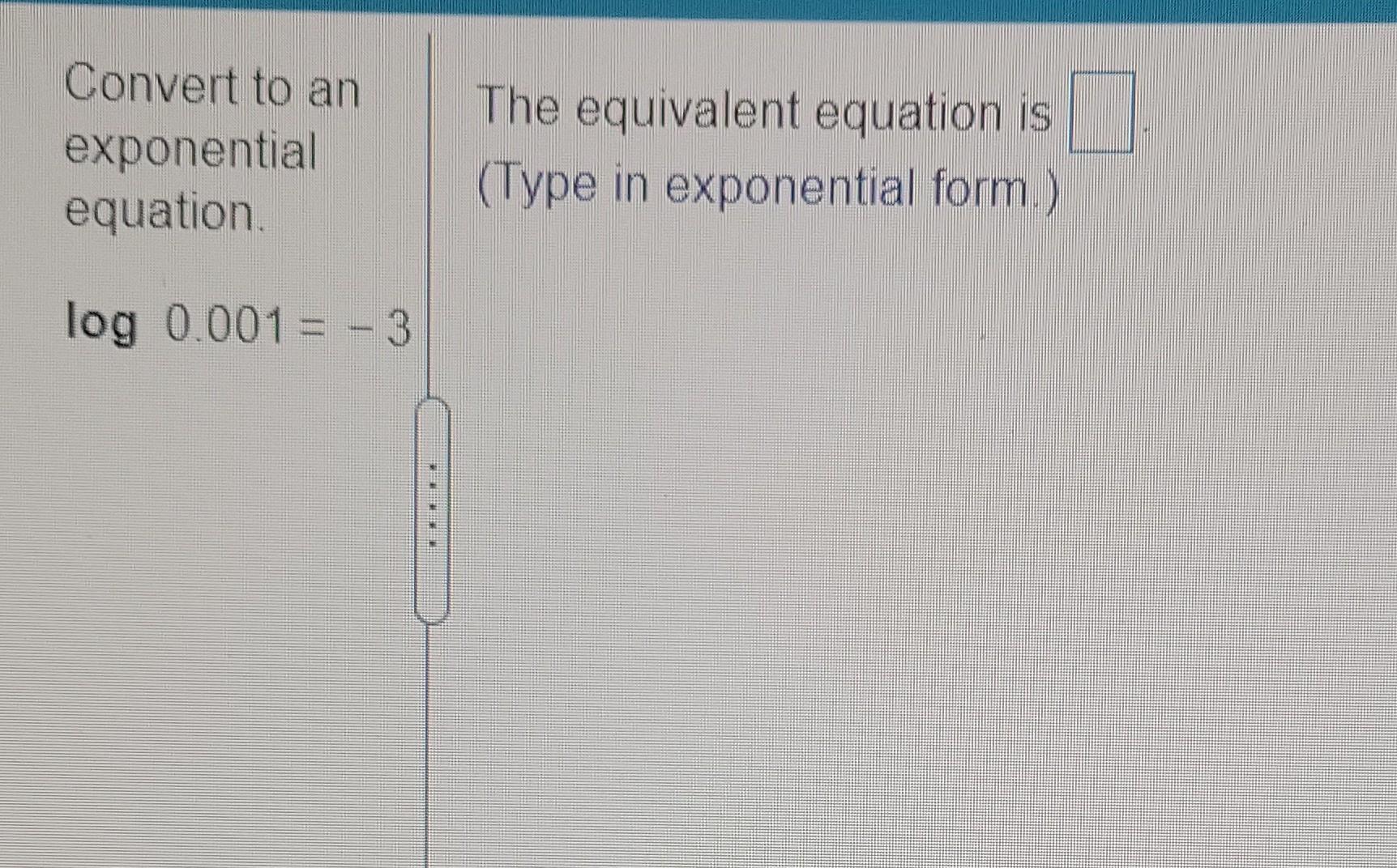 Solved Rewrite The Following As An Equivalent Exponential