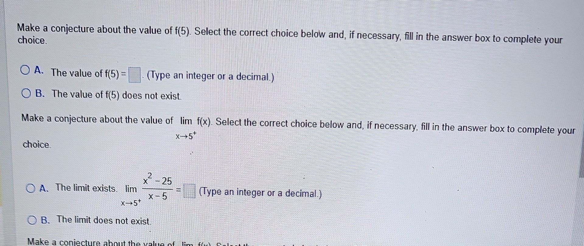 Solved Sketch a graph of f and use it to make a conjecture | Chegg.com