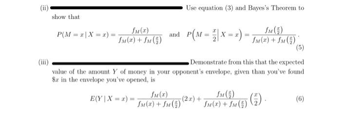Solved (i) (preliminary calculations) Explain why the setup | Chegg.com