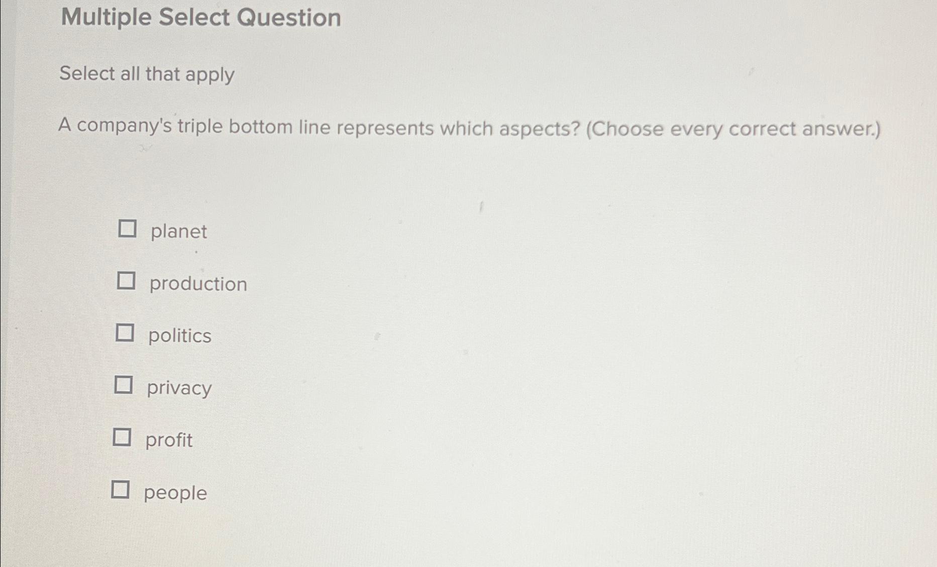 Solved Multiple Select QuestionSelect all that applyA | Chegg.com
