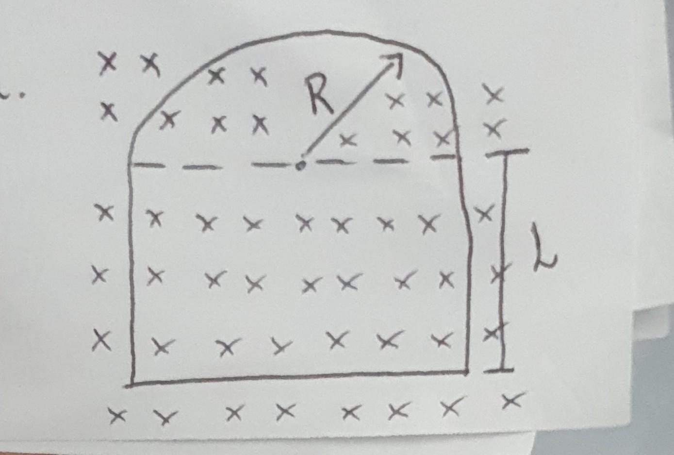 Solved The attached image shows a loop placed in a uniform | Chegg.com