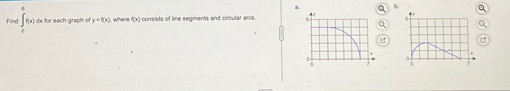 Solved Find ∫06f(x)dx ﻿for each graph of y=f(x), ﻿where f(x) | Chegg.com