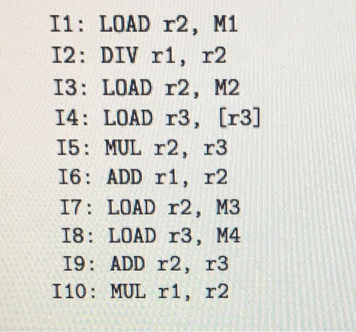 Solved a) rewrite the code by using the register renaming | Chegg.com