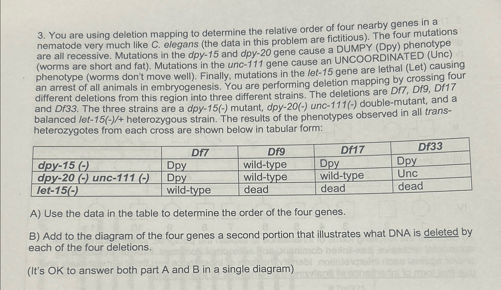 Solved Draw the diagram for Question B: You are using | Chegg.com