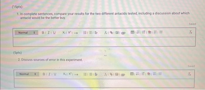 Solved PLS HELPP!!!! Only the analysis questions need to be | Chegg.com