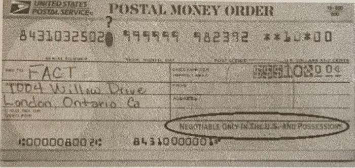 Solved Find the missing check digit in the following us | Chegg.com