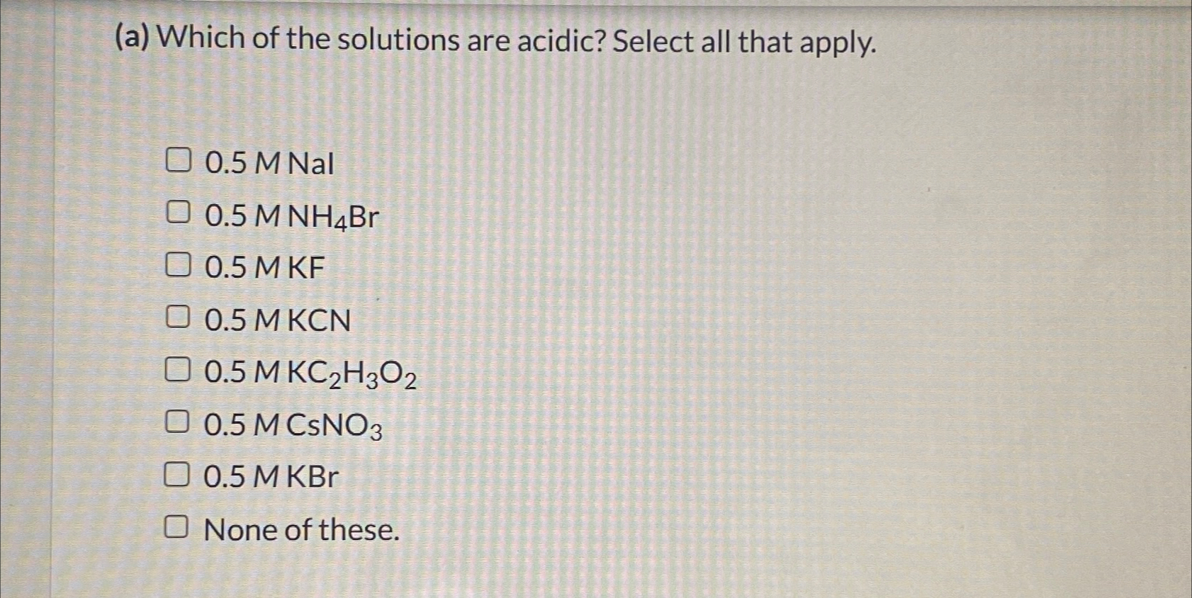 Solved Please explain why the solutions would be considered | Chegg.com