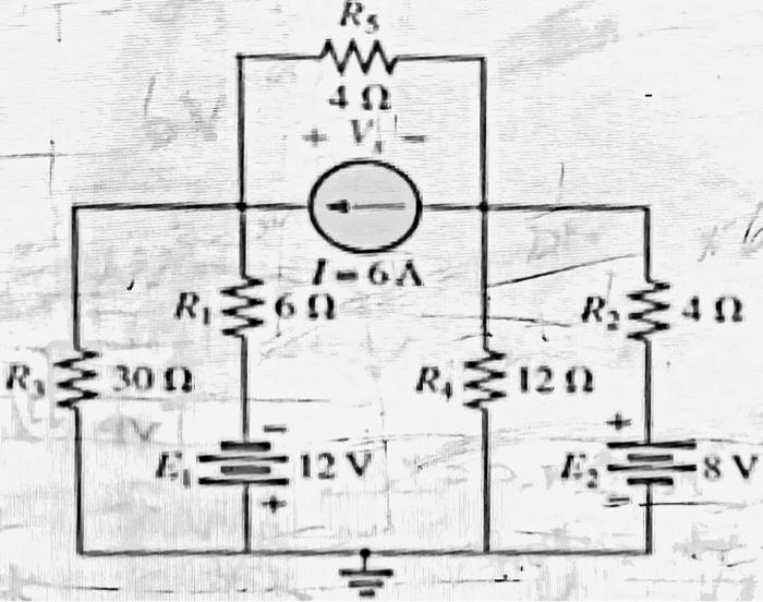 Solved Determine the voltage (vs) for the given circuit | Chegg.com