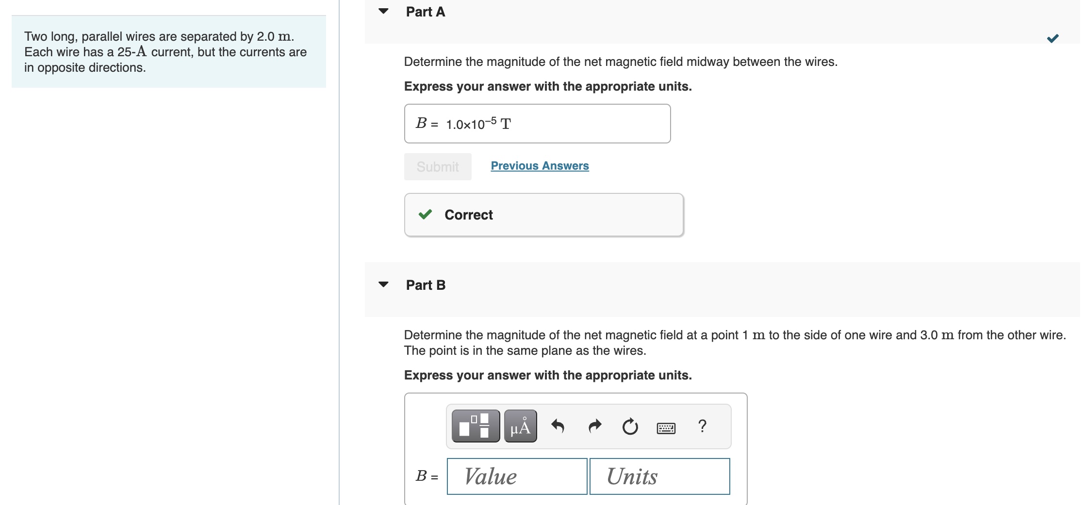 Solved Need Help With Part B Part Bdetermine The Magnitude