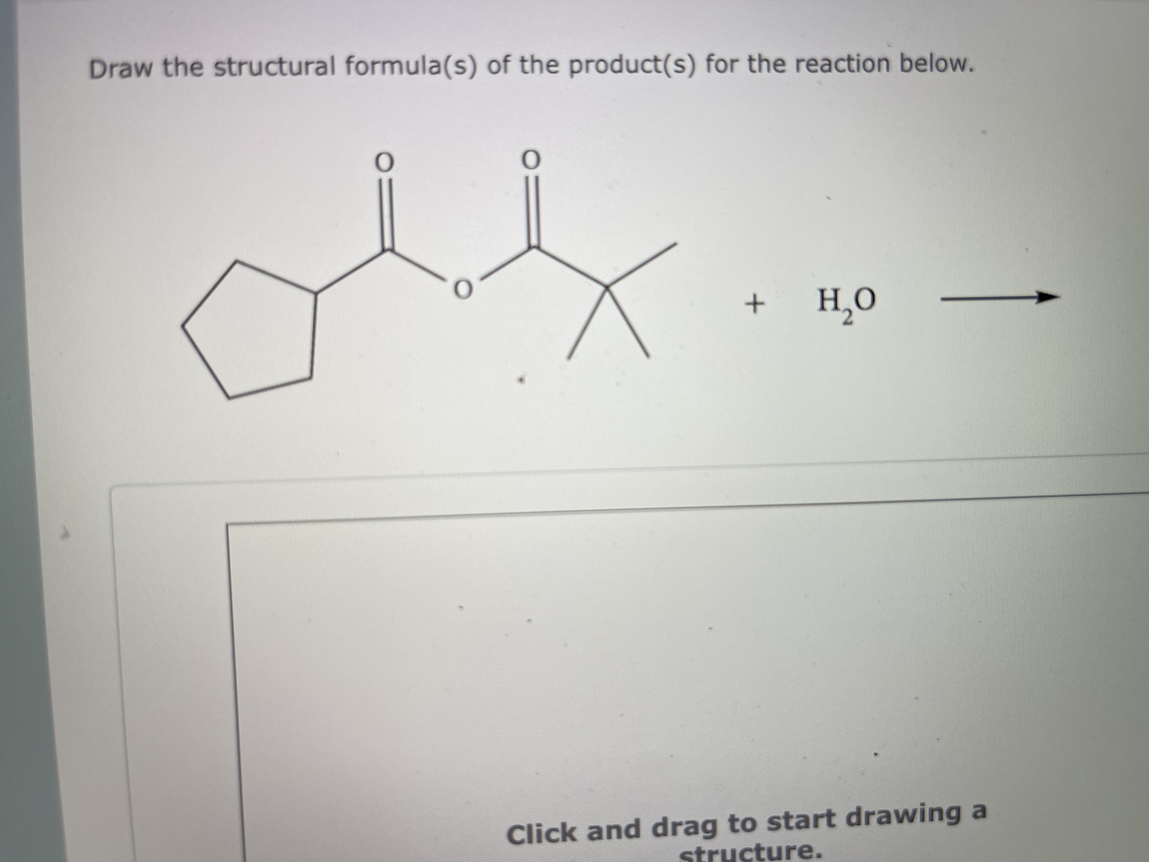 Solved Draw the structural formula(s) of ﻿the product(s) | Chegg.com