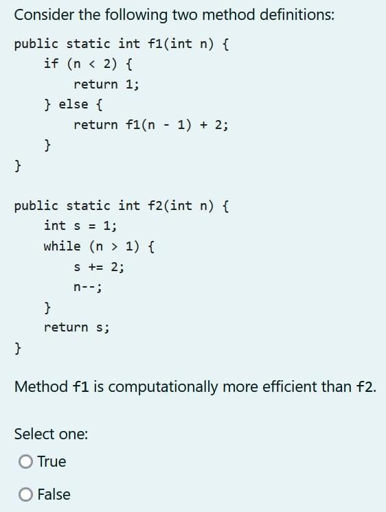 Solved Consider the following class definition: public class | Chegg.com