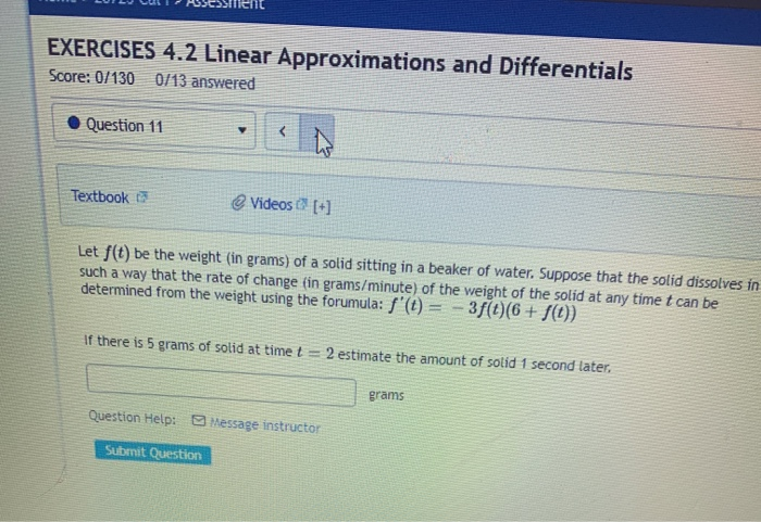 Solved EXERCISES 4.2 Linear Approximations and Differentials | Chegg.com