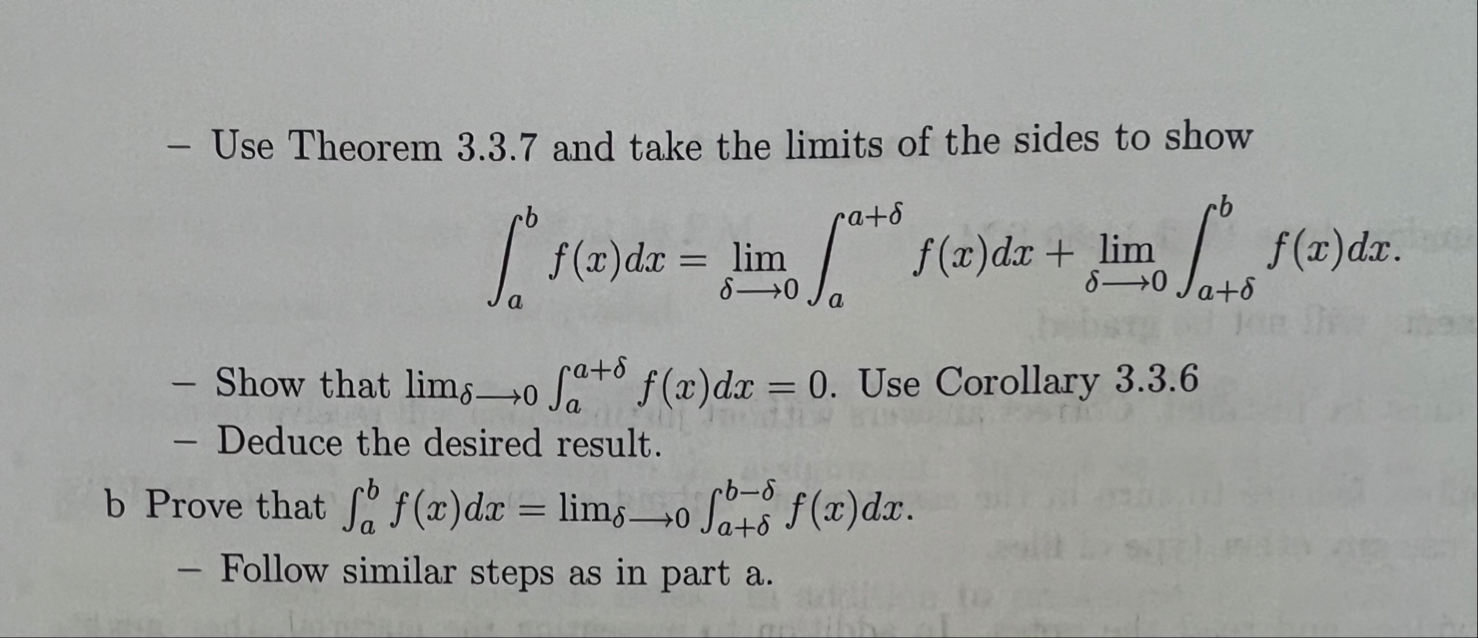Solved Use Theorem 3.3.7 ﻿and take the limits of the sides | Chegg.com