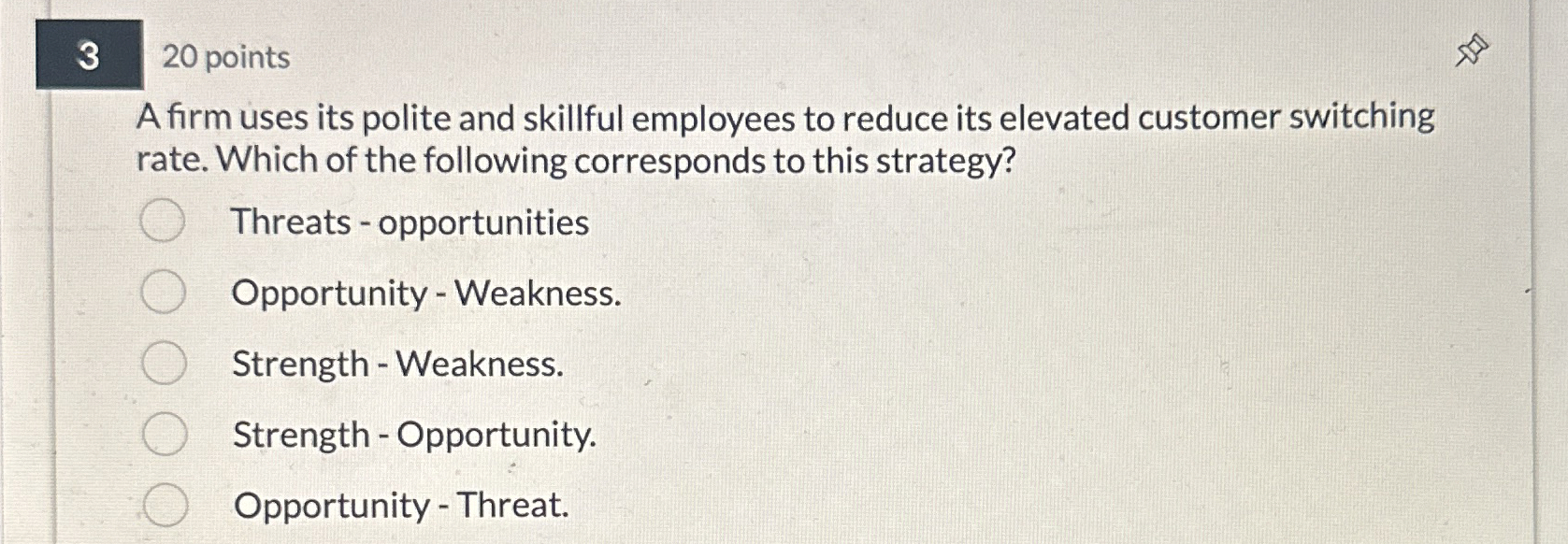 Solved A firm uses its polite and skillful employees to | Chegg.com