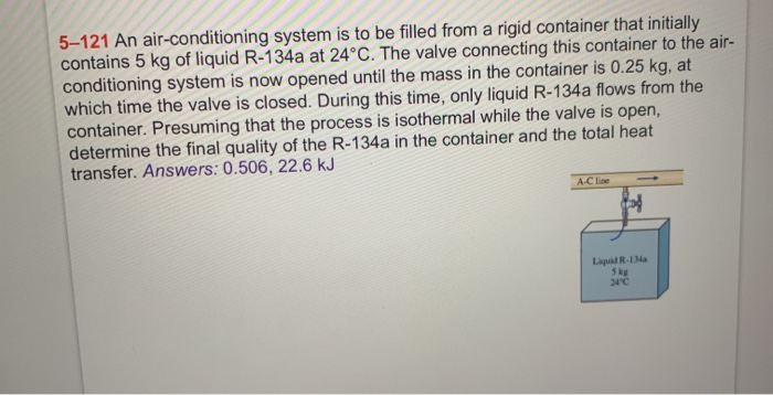 Solved 5-114 A 2-m3 rigid insulated tank initially | Chegg.com