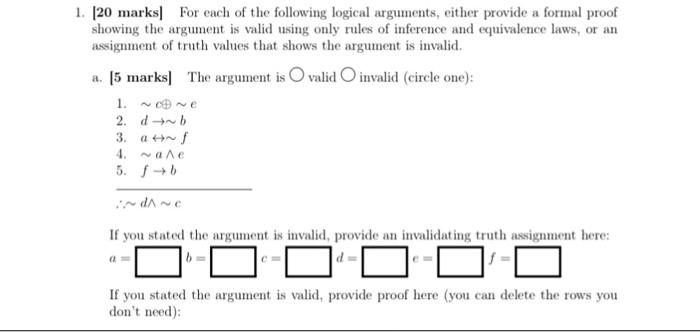 Solved use inference rules or logical equivalence only give | Chegg.com