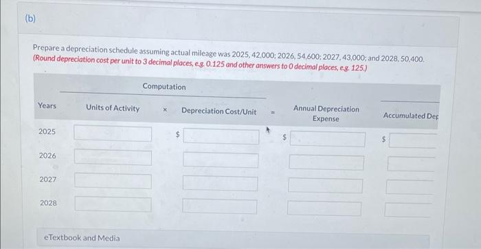 Solved Crane Bus Lines uses the units-of-activity method in | Chegg.com