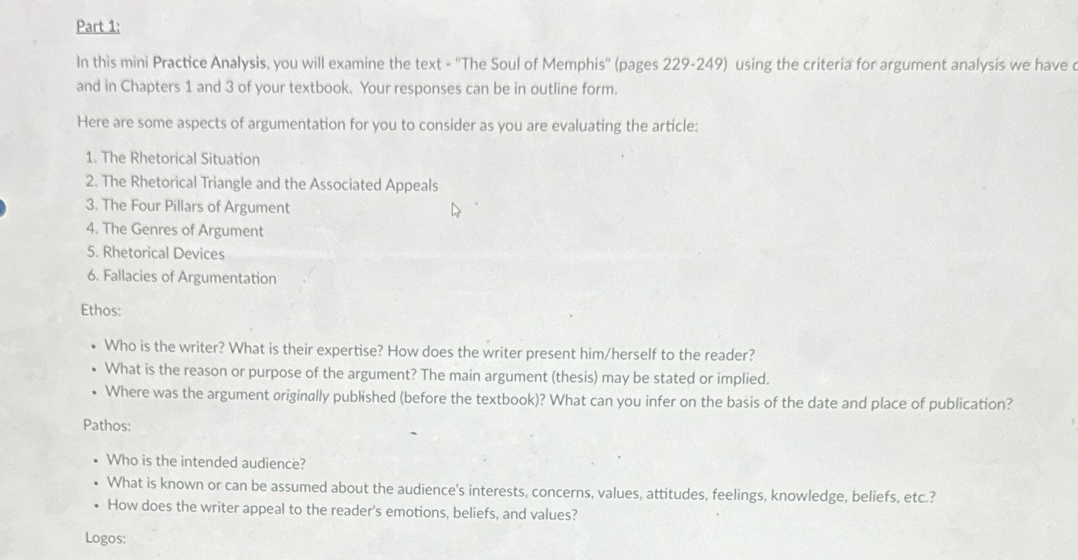 Solved Part 1:In this mini Practice Analysis, you will | Chegg.com