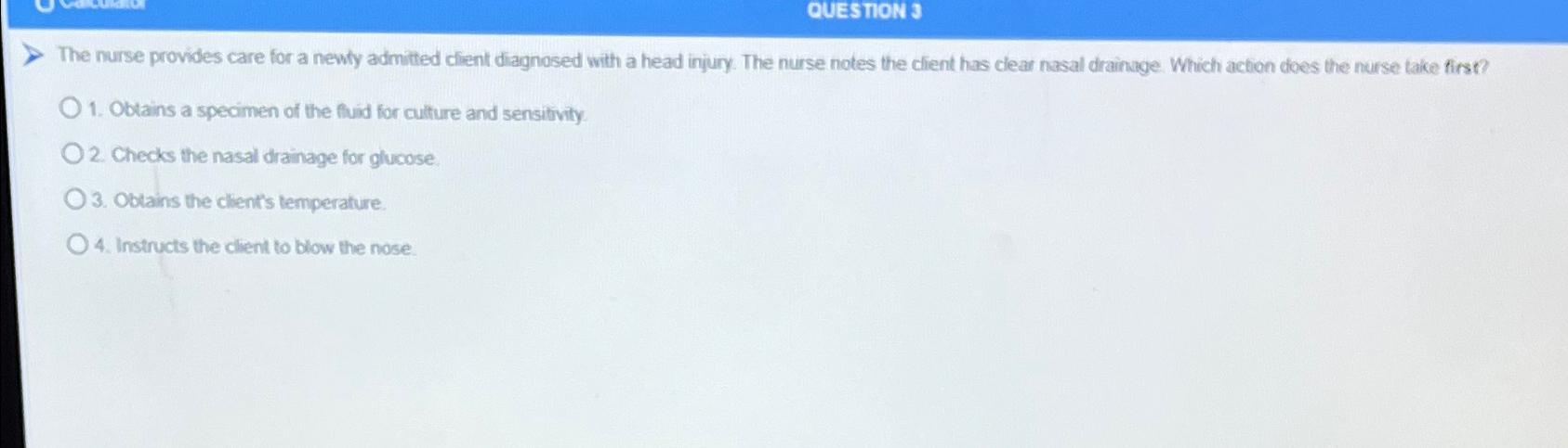 Solved QUESTION 3The nurse provides care for a newty | Chegg.com Solved QUESTION 3The nurse provides care for a newty | Chegg.com