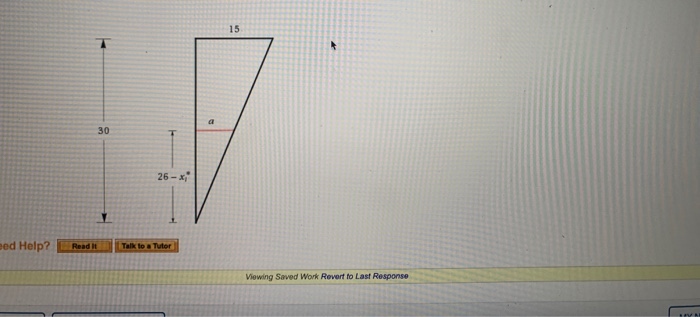 Solved Video Example to EXAMPLE 1 A dam has the shape of a | Chegg.com