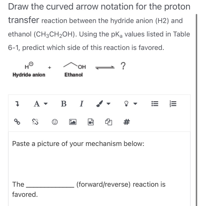 Solved Given the curved arrow notation for each of the | Chegg.com
