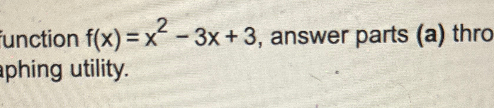 Solved Unction Fxx2 3x3 ﻿answer Parts A ﻿thro Phing 