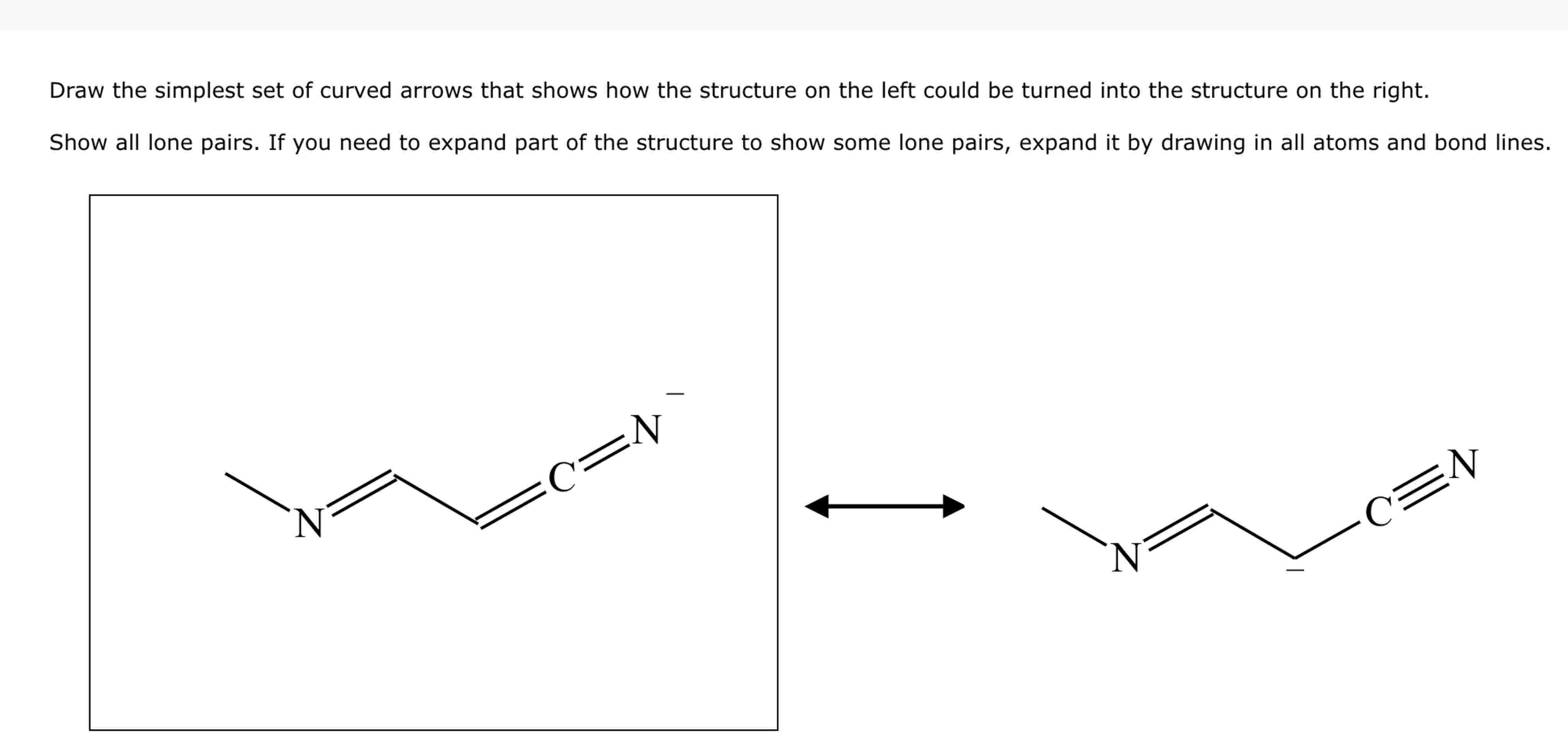 Solved Draw the simplest set of curved arrows that shows how | Chegg.com