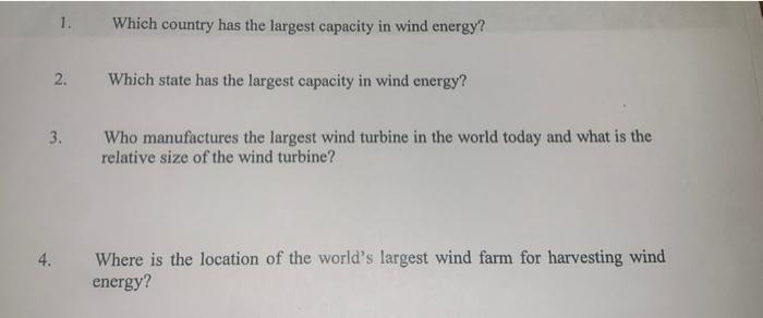 Solved Please answer questions 1-4 below. Guaranteed thumbs | Chegg.com