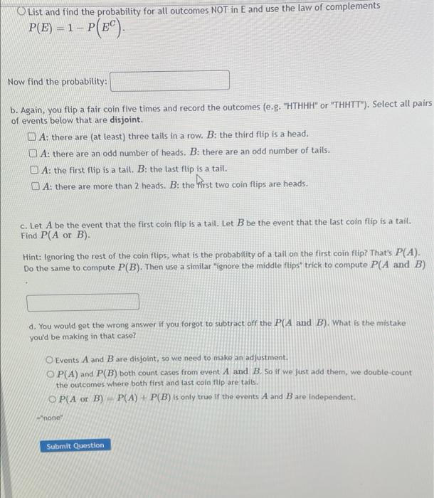 Solved This question is meant to reinforce basic rules of | Chegg.com
