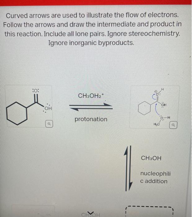 Solved Curved arrows are used to illustrate the flow of | Chegg.com
