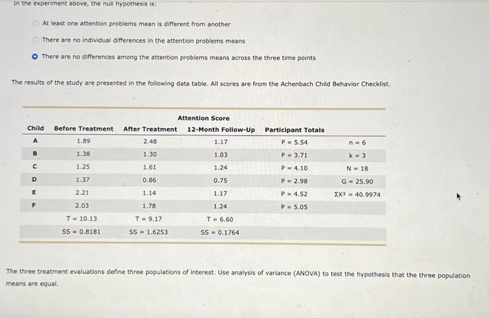 5. Measuring effect size for the repeated-measures | Chegg.com