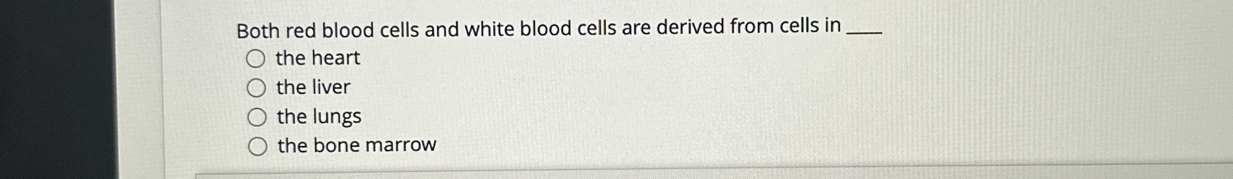 Solved Both red blood cells and white blood cells are | Chegg.com
