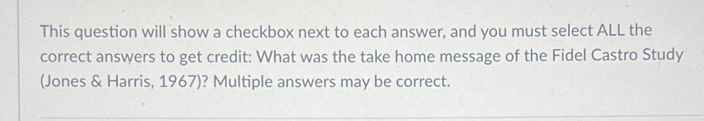 Solved This question will show a checkbox next to each | Chegg.com