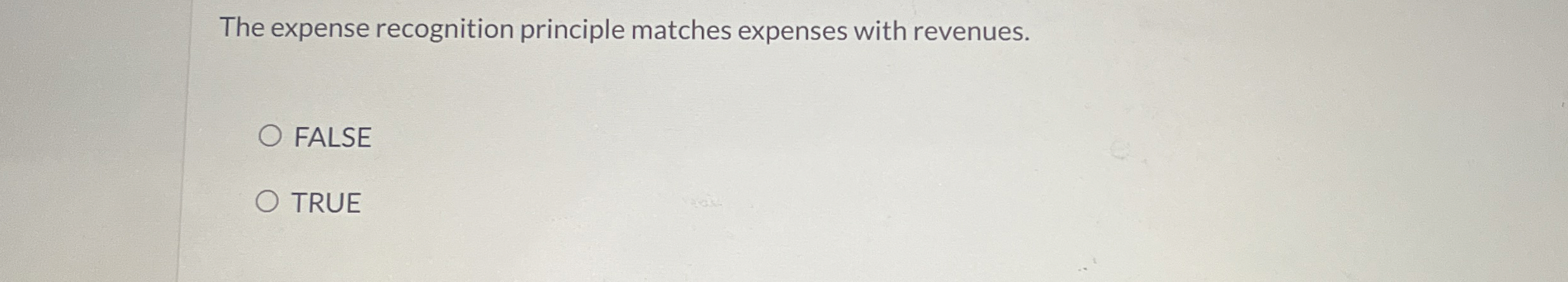 Solved The expense recognition principle matches expenses | Chegg.com