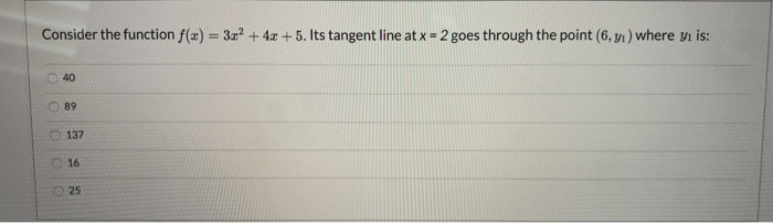 Solved Consider the function f(x) = 3x2 + 4x + 5. Its | Chegg.com