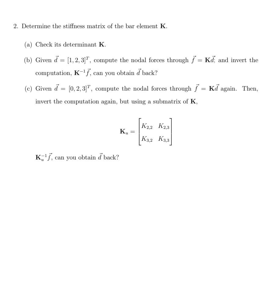 Problem 2. Follow the procedure in class, re-derive | Chegg.com