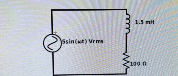 Solved Find the average powrt for the circuit below when | Chegg.com