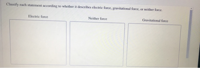 Solved Classify each statement according to whether it | Chegg.com