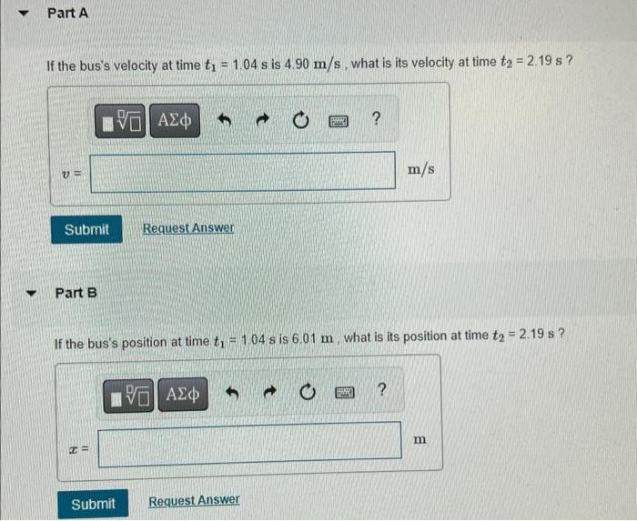 Solved The acceleration of a bus is given by ax(t)=αt, where | Chegg.com
