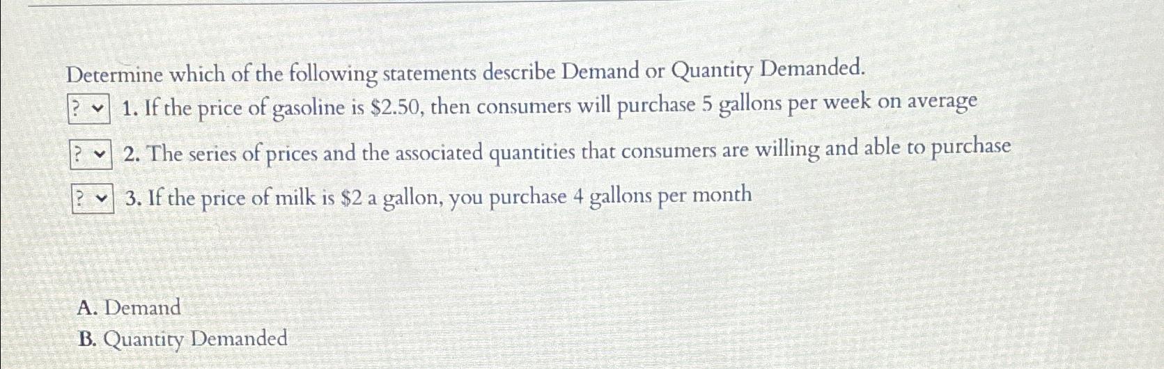 Solved Determine which of the following statements describe | Chegg.com
