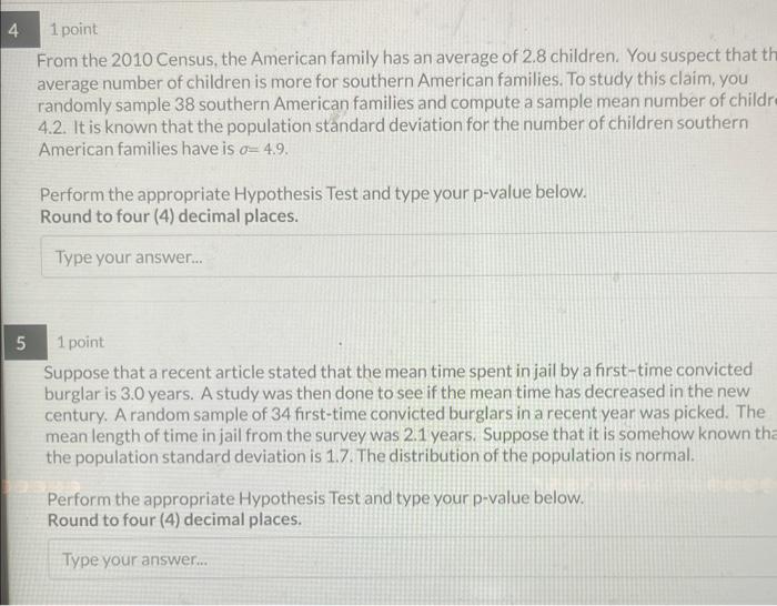 Solved You are asked to conduct the following hypothesis | Chegg.com