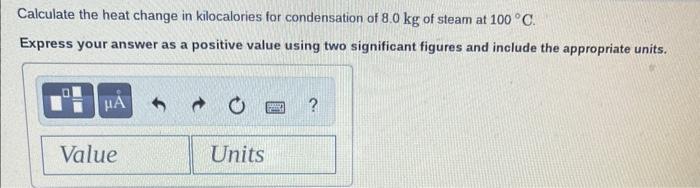 Solved Calculate the heat change in joules for vaporization | Chegg.com