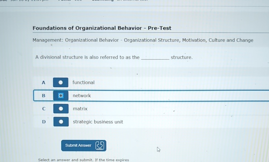 Solved Foundations of Organizational Behavior - | Chegg.com