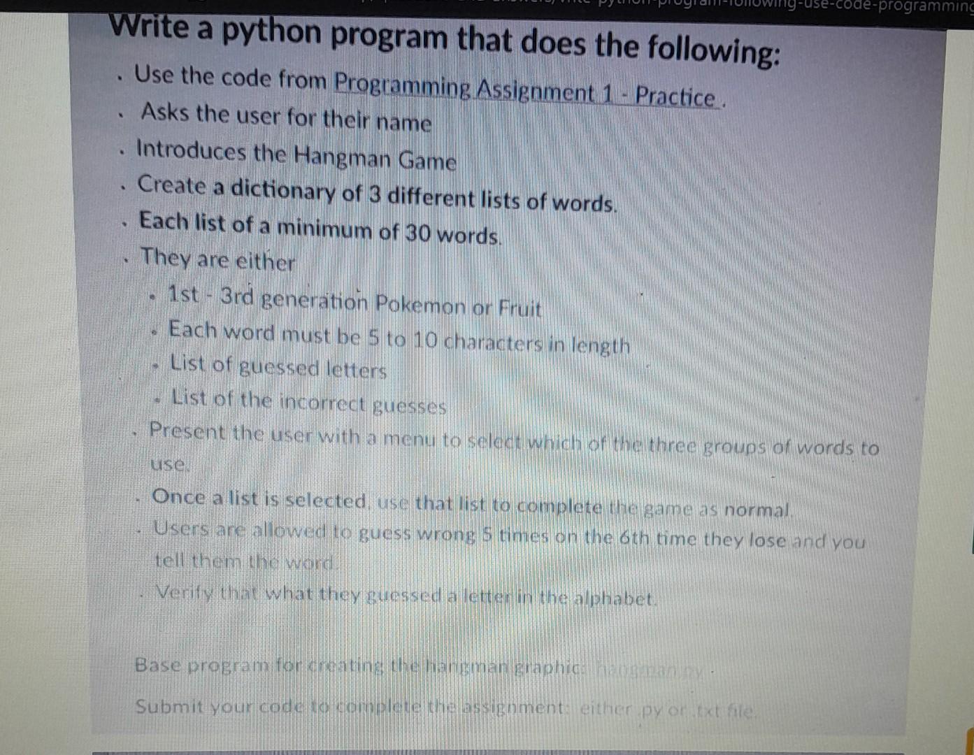Solved - Use the code from Programming Assignment 1 - | Chegg.com