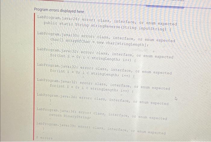 Solved 0. 14 LAB: Convert to binary - methods Write a | Chegg.com Solved 0. 14 LAB: Convert to binary - methods Write a | Chegg.com