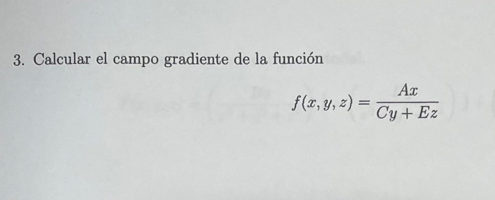 Solved Calculate the gradient field of the function with the | Chegg.com