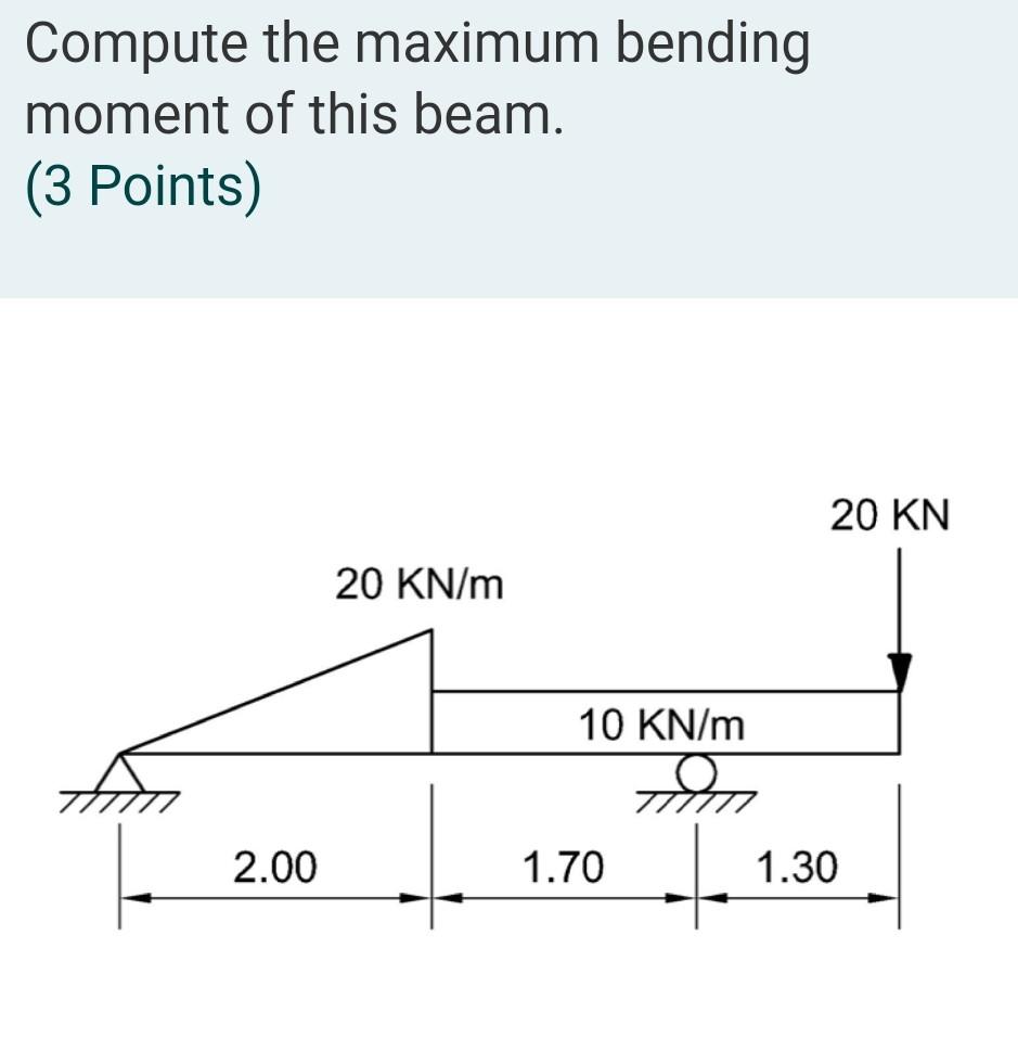 Solved If the base of the beam in Item Number 1 is 200mm and | Chegg.com